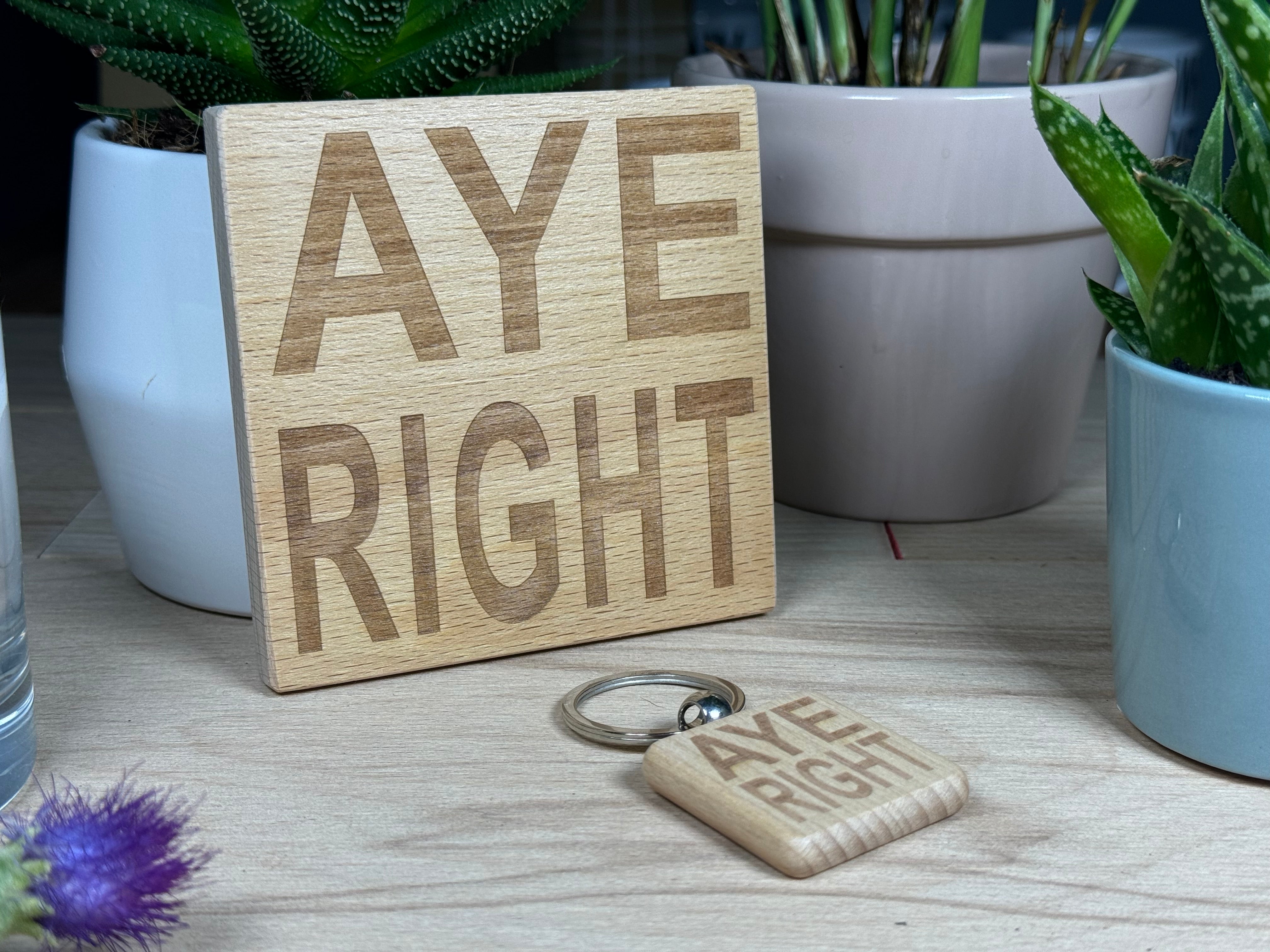Scottish dialect - Aye right – Craftypups